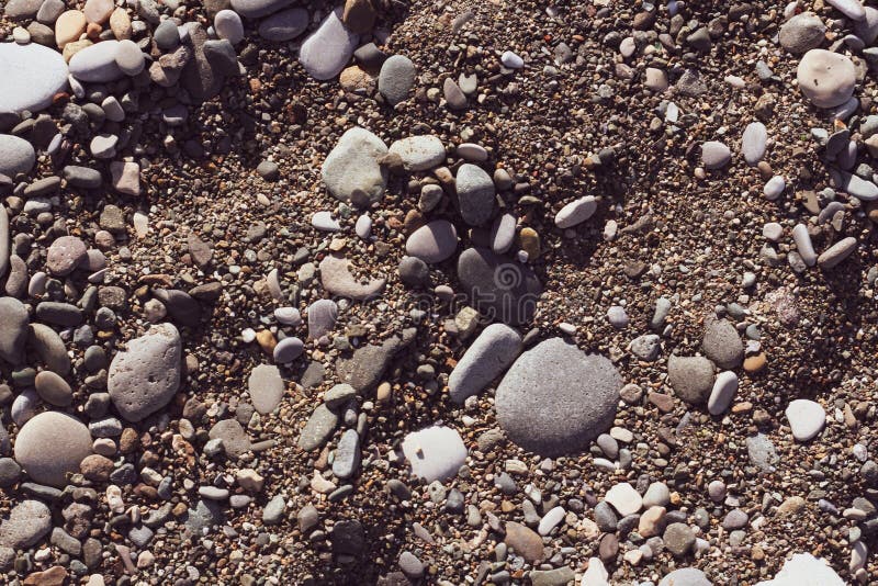 Background of Stones and Sand Stock Photo - Image of island, sandy ...