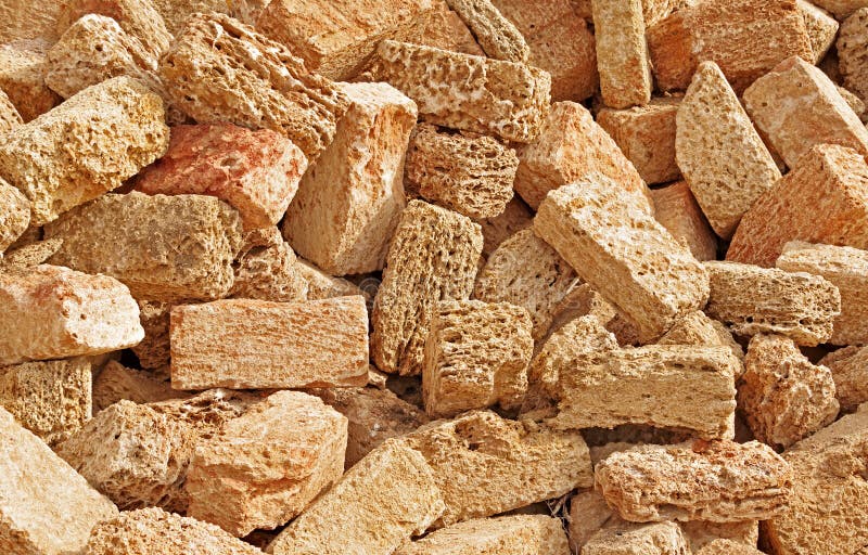 Background with Stones from Shell Rock Material Stock Photo - Image of ...