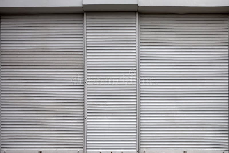 Abstract Background Of Store Shutters Stock Photo - Image of door ...