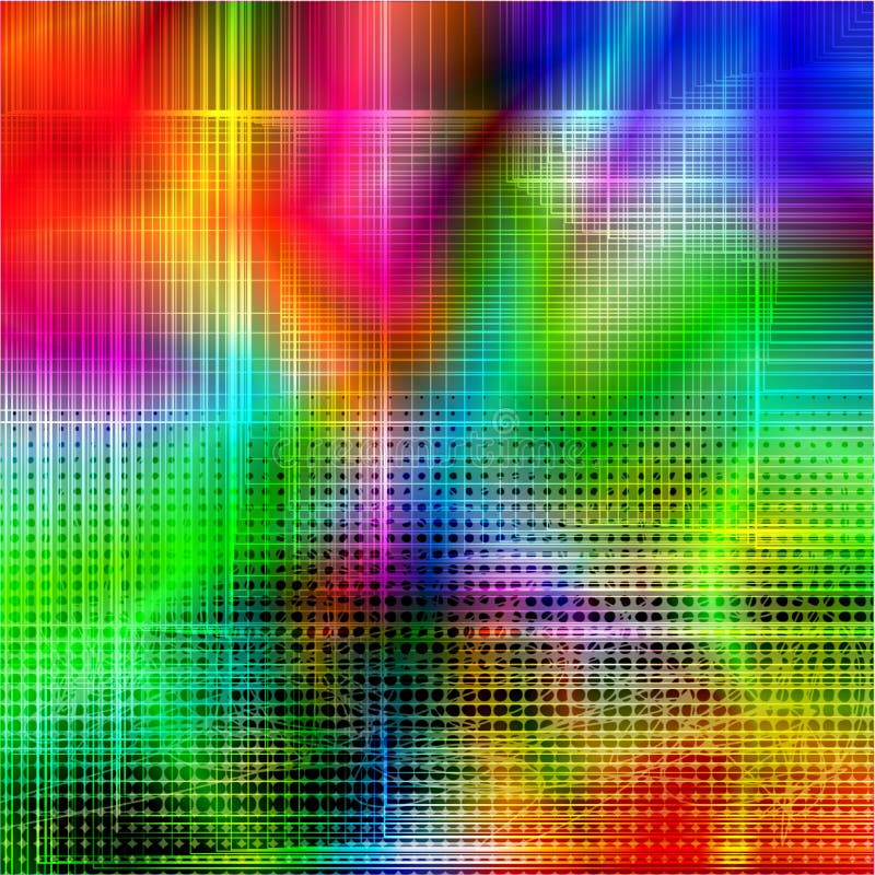 Background, Straight Lines and Halftones Stock Illustration ...