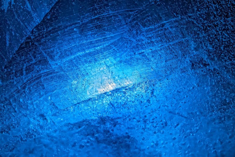 Ice Blue Color Backlight, Abstract Background of Ice Texture from Ice ...