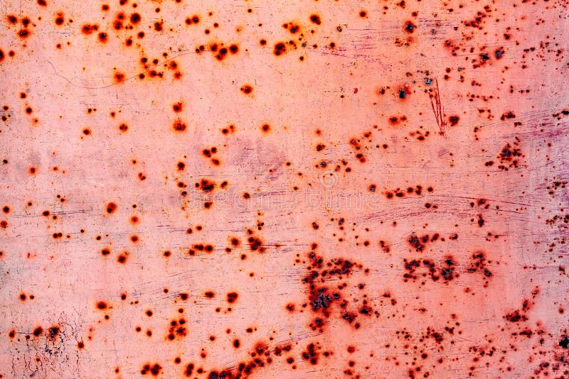 Rough Red Painted Rusty Metal Surface, High Resolution Texture Stock ...