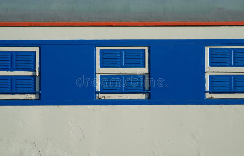 Windows blue stock photo. Image of bricks, city, cremona - 49972280
