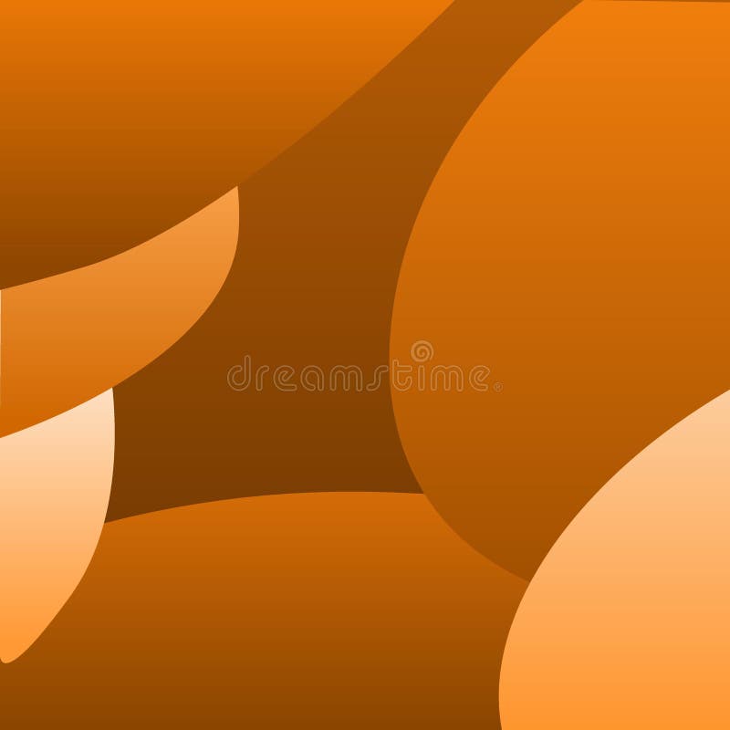 Background of Summer in Orange, Curve 037 Stock Vector - Illustration ...