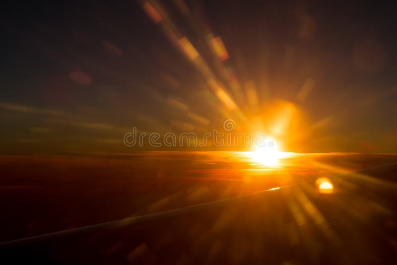 The sun high in the sky stock image. Image of soft, sunset - 86367065