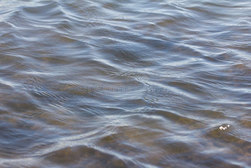 Background of the Surface of the Lake Water Stock Image - Image of ...