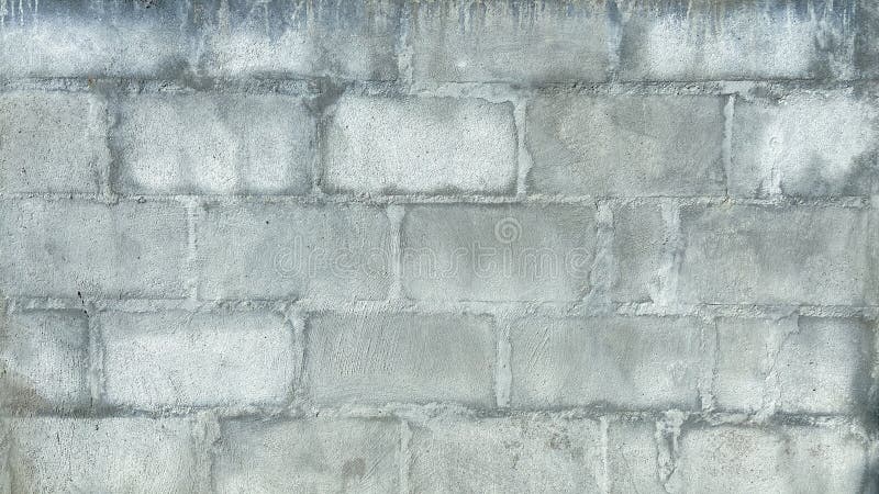 Background and Surface of Poorly Constructed Concrete Block Walls Stock ...