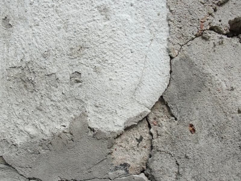 Background, Surface Texture. a Layer of White Peeling Paint on Rough ...