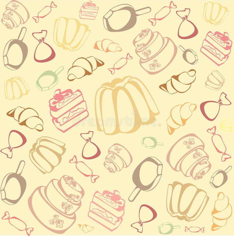 Background From Sweet Desserts Stock Photography - Image: 17477992