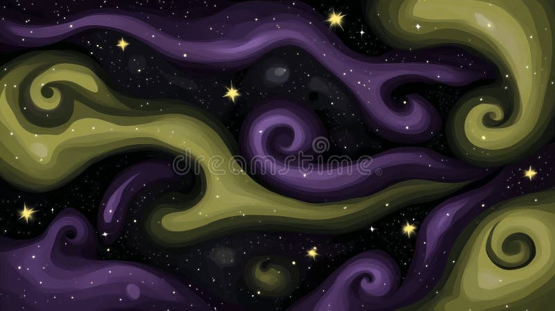 Violet Smoke Swirls and Billows Upward, Creating an Enchanting Visual ...