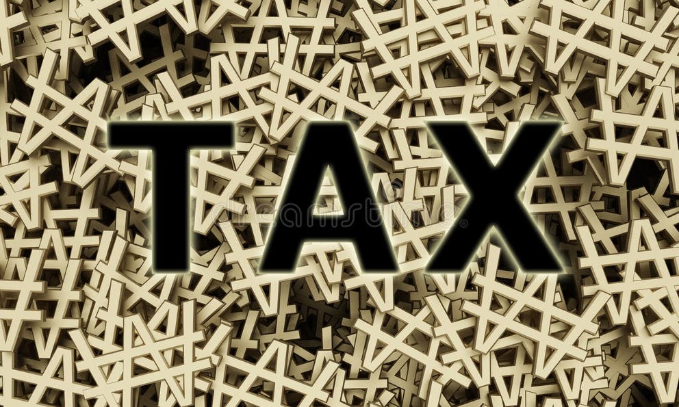 Background of Symbols of Indian Currency Won Stock Illustration ...