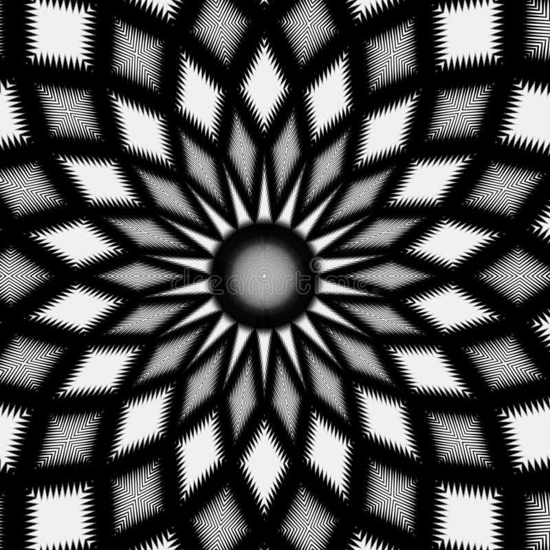 Background with Symmetrical Patterns. Stock Illustration - Illustration ...