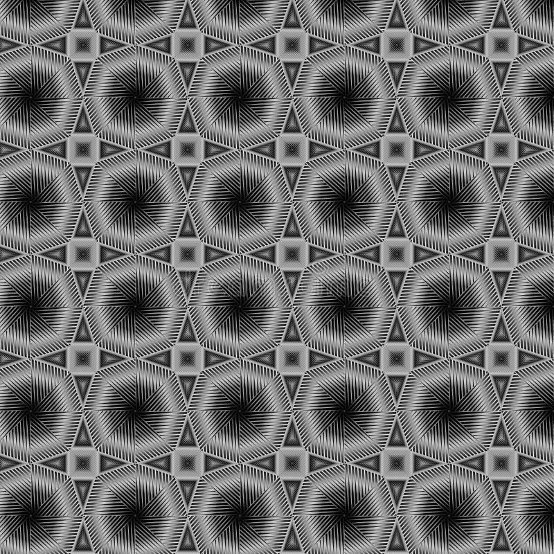 Background with Symmetrical Patterns. Stock Illustration - Illustration ...