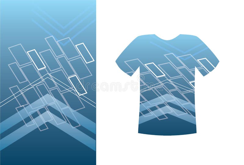Background for T-shirt Template Vector Stock Illustration ...