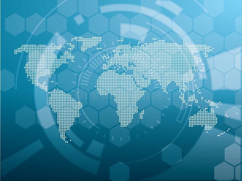 Background with technology stock vector. Illustration of marketing ...