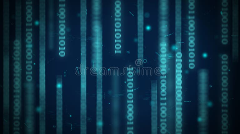 Background Technology Binary Code 01 .Digital Binary Data and Secure Data Concept Stock ...