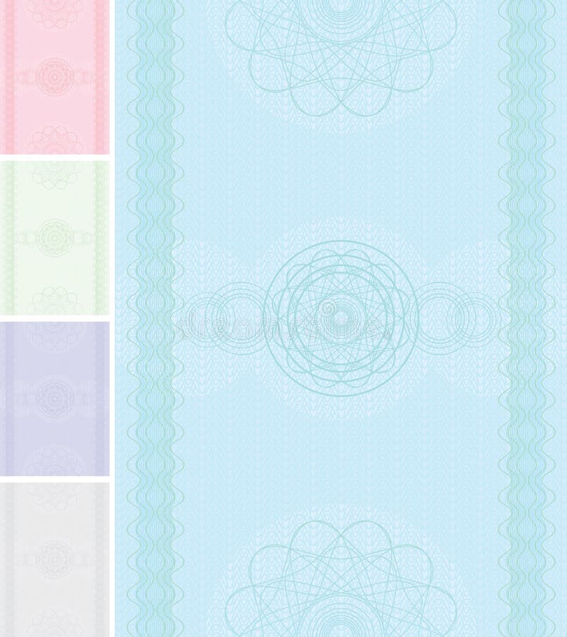 Background Template for Certificate or Diploma. Stock Vector ...