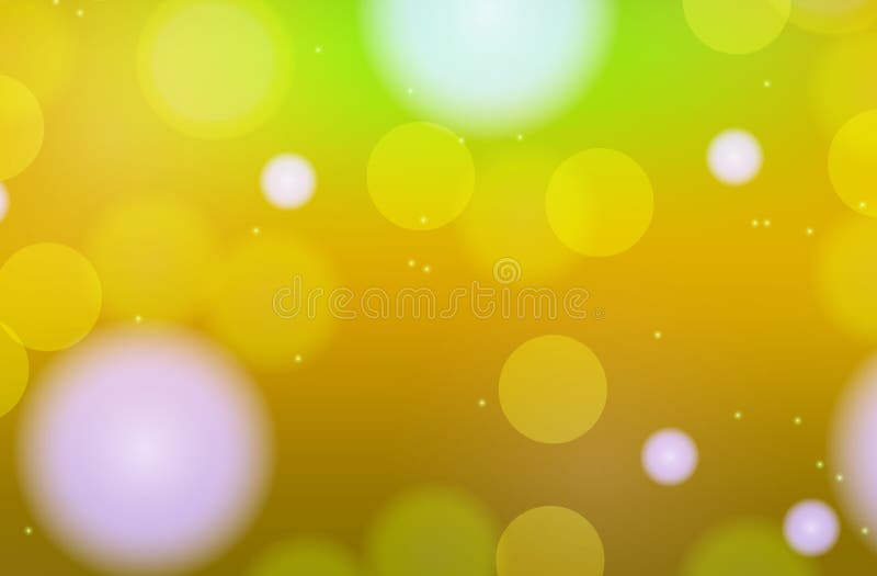 Background Template Design with Lights on Yellow Stock Vector ...