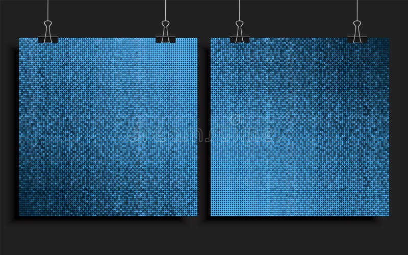 Posters from Blue Sequins, Glitters or Sparkles Stock Vector ...