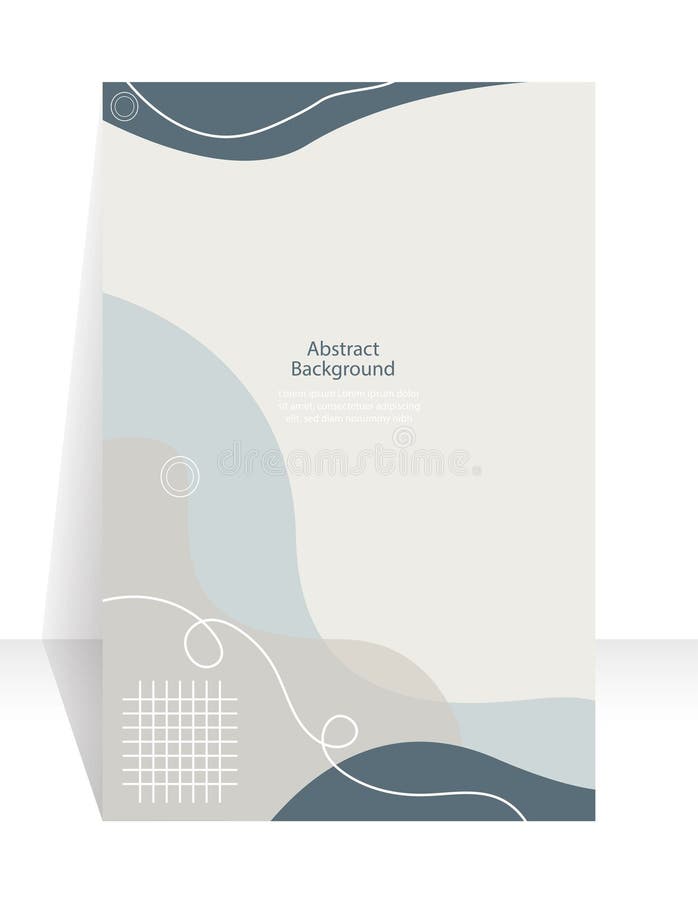 Background Template Minimalist Feel, with Soft Colors Stock ...