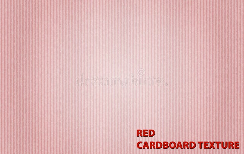 Background Template with Red Cardboard Texture Stock Vector ...