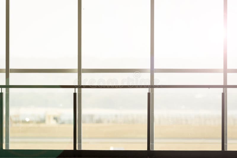 Background of Terminal Window in Airport Stock Image - Image of station ...