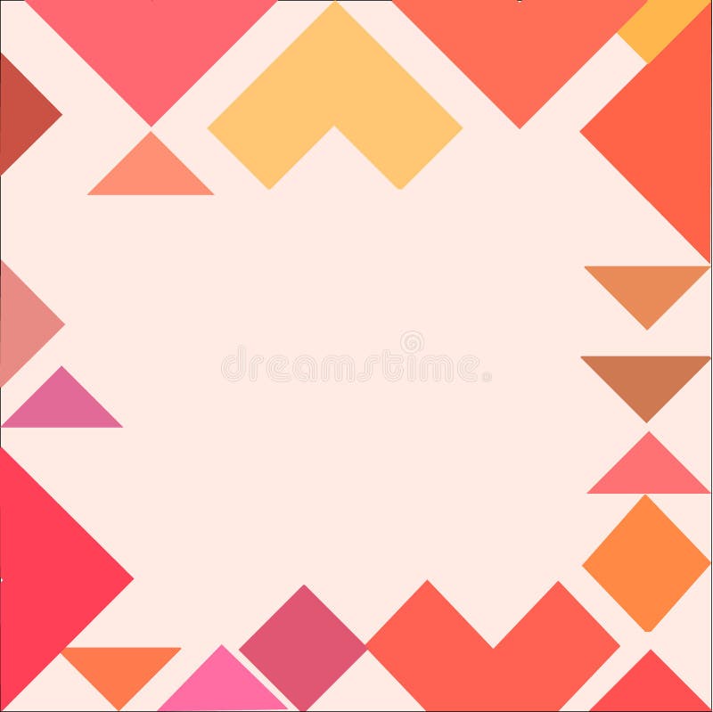 Background for Text, Geometric Shapes Stock Vector - Illustration of ...