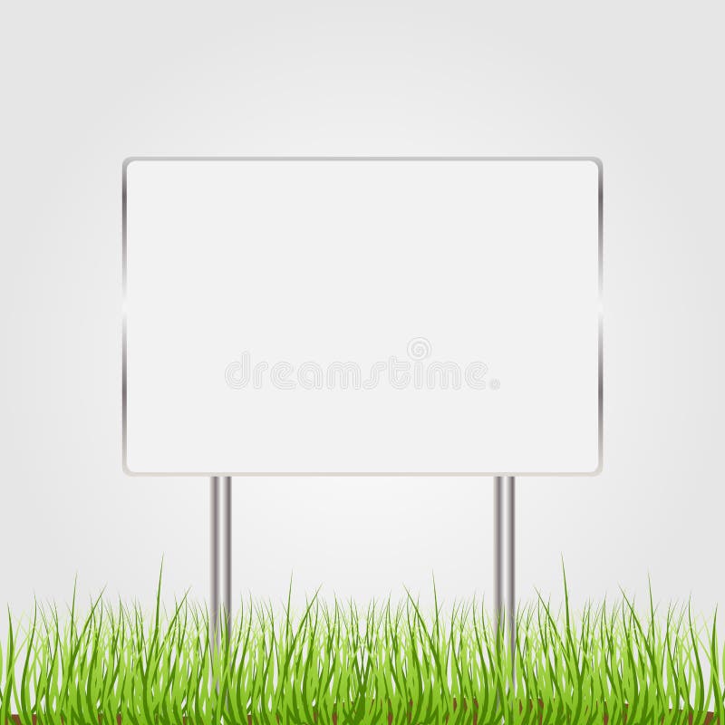 Background for Text with Grass Stock Vector - Illustration of design ...