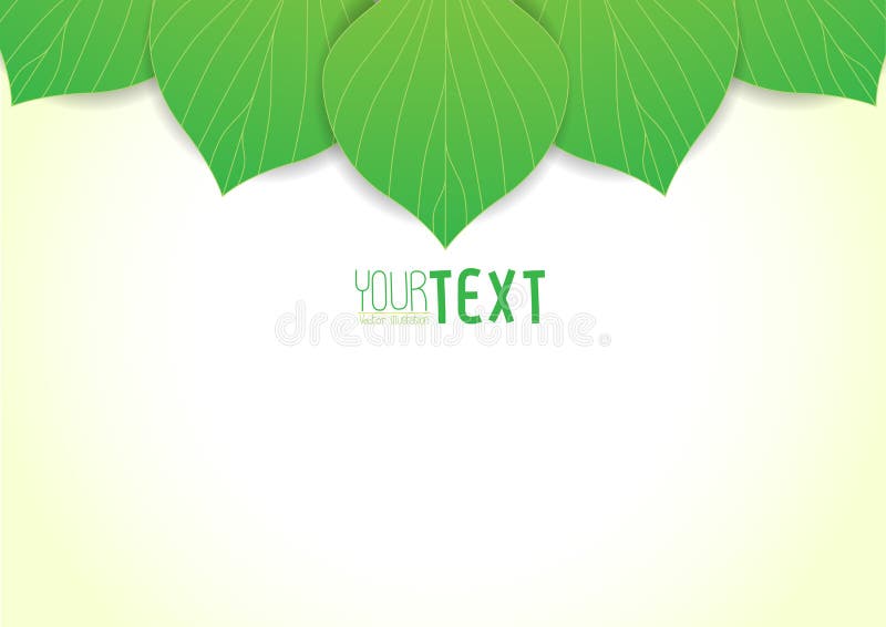 Background text leaves v3 stock vector. Illustration of cover - 48306066