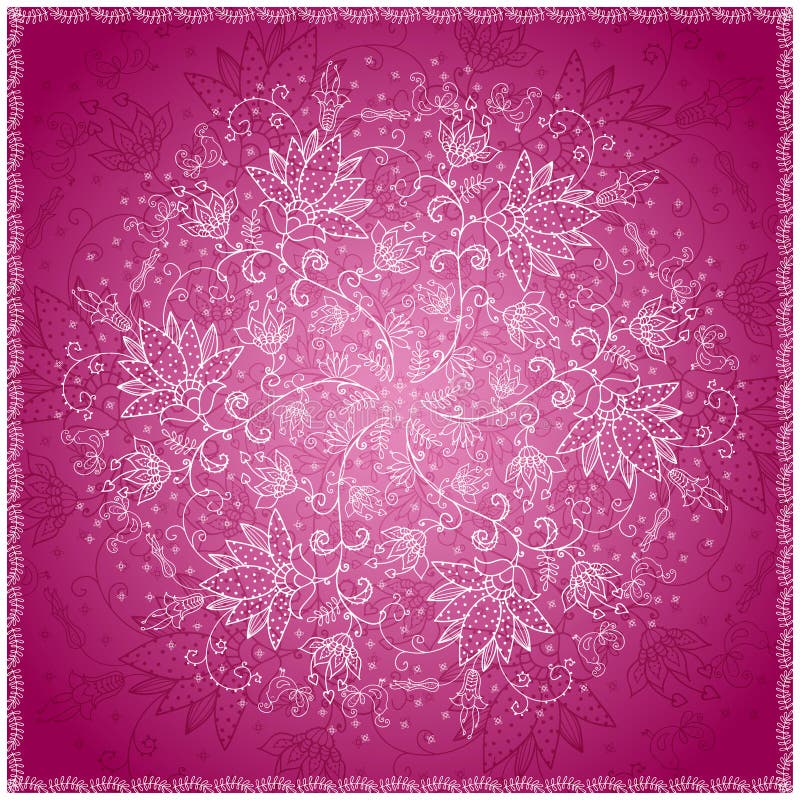 Background for Text Mauve with White Colour Stock Vector - Illustration ...