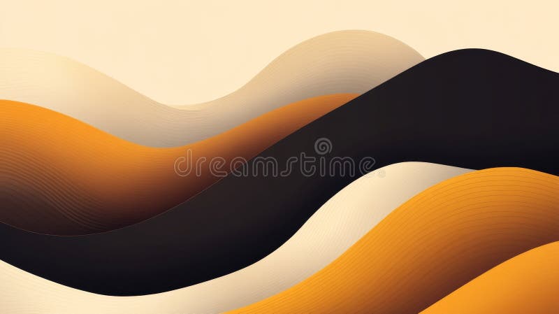 Background Texture Abstract Wavy Mix Beige Gold Black Art Stock Photos ...