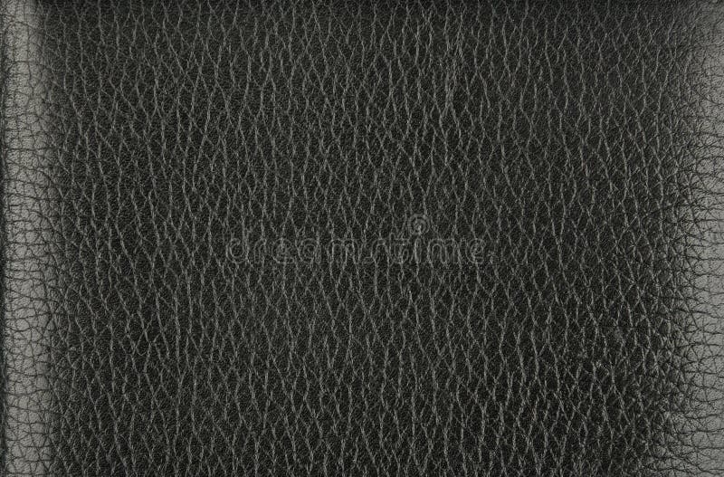 Background Texture of Black Natural Leather Grain Stock Photo - Image ...