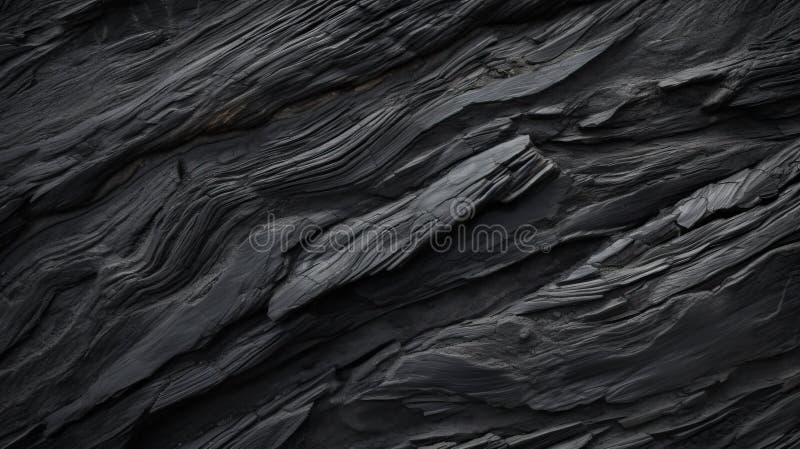 Background Texture Black Shale Stone Natural Surface Sedimentary Rock ...