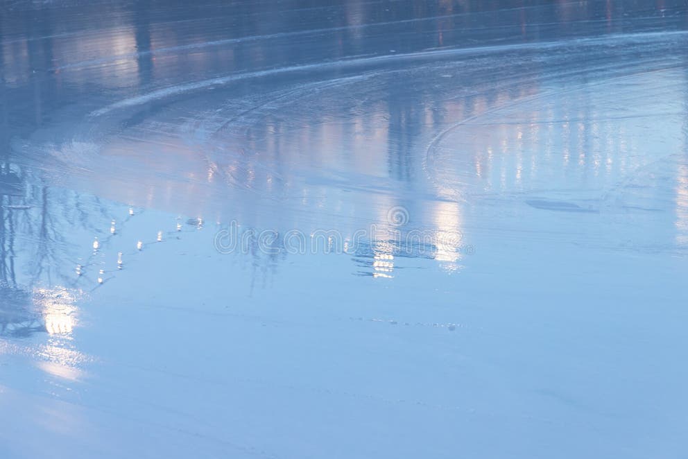 Background Texture of Blue Ice Rink Stock Photo - Image of blue, rink ...