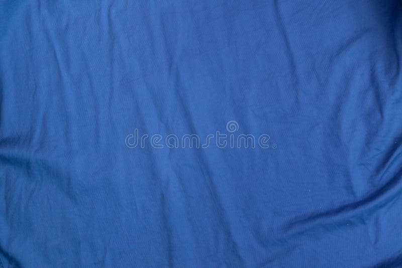 Texture of Blue Wrinkle Cloth Shirt Stock Image - Image of fold, color ...