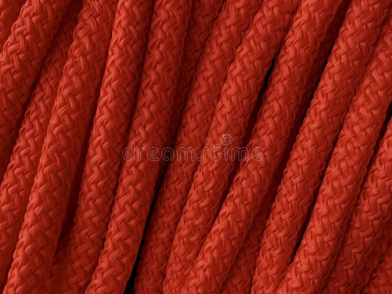 Background Texture: Bright Nylon Rope. Tight Industrial Rope Stock ...