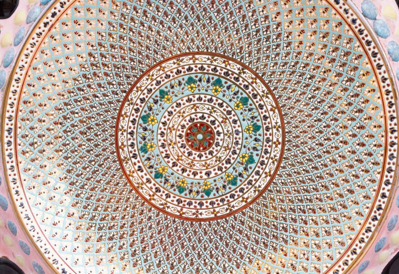 Background Texture Ceramic Thai Style on Wall Stock Photo - Image of ...