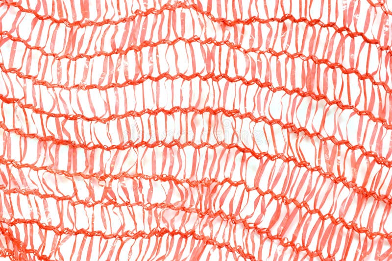 Plastic Packaging Net for Vegetables. Stock Image - Image of root ...