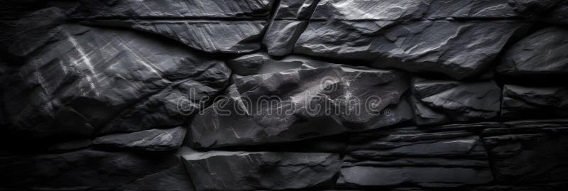Background with a Texture of Coal, Filling the Entire Space. Very ...