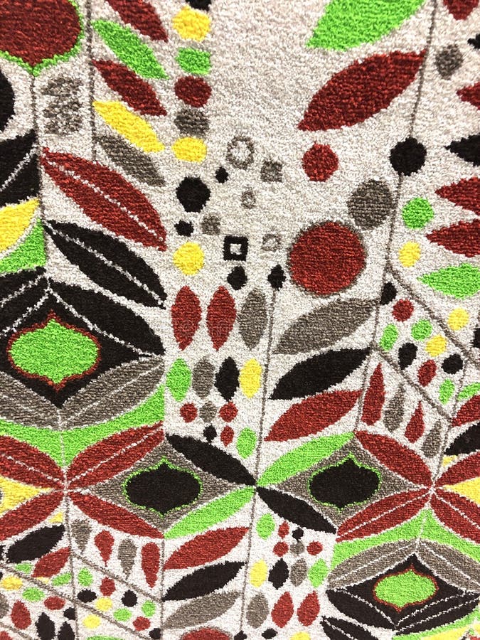 Background, Texture of Colored Carpet with Color Pattern. Used for ...