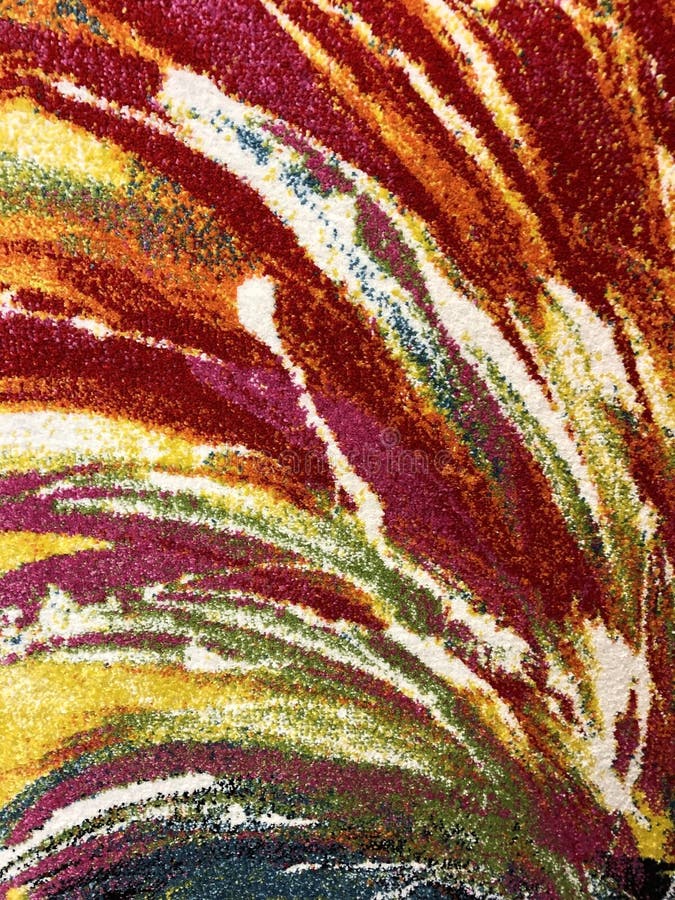 Background, Texture of Colored Carpet with Color Pattern. Used for ...