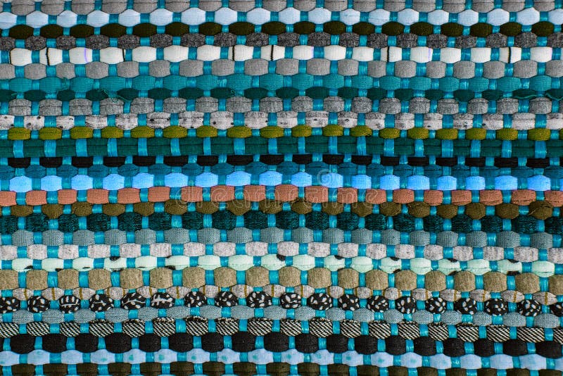 Background, Texture of Colored Handmade Carpet Stock Image - Image of ...