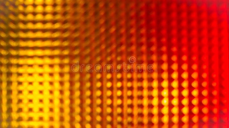 Background Texture of Red and Yellow Light on Glass Window with Square ...