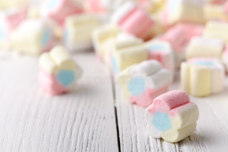 Background or Texture of Colorful Mini Marshmallows Stock Image - Image ...