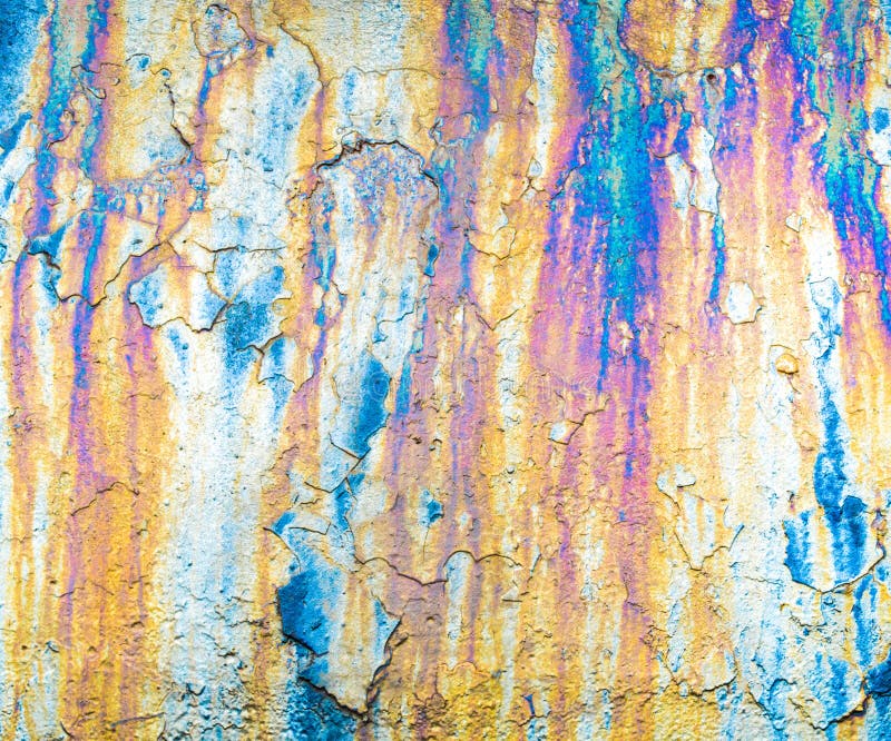 Background Texture Colorful Rust on a Metal Surface Stock Photo - Image ...