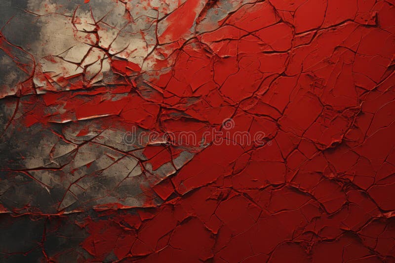 Background, Texture, Cracked Red Paint on the Wall. Background for the ...