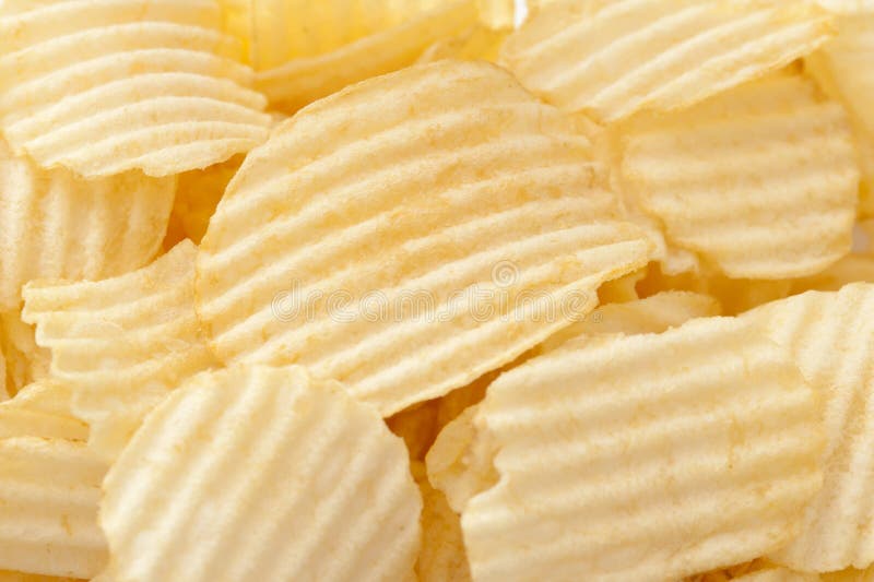 Background Texture of Crinkle Cut Crisps Stock Photo - Image of tasty ...