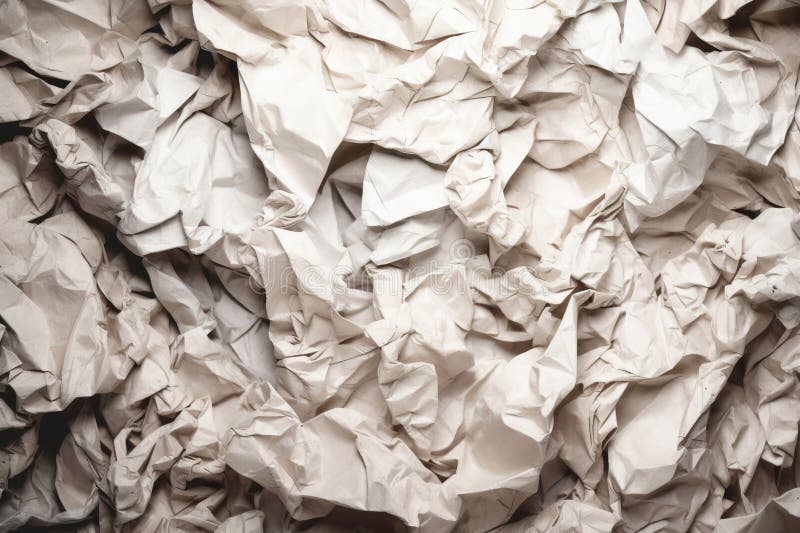 Background Texture of Crumpled Yellowed Vintage Paper. Header Banner ...