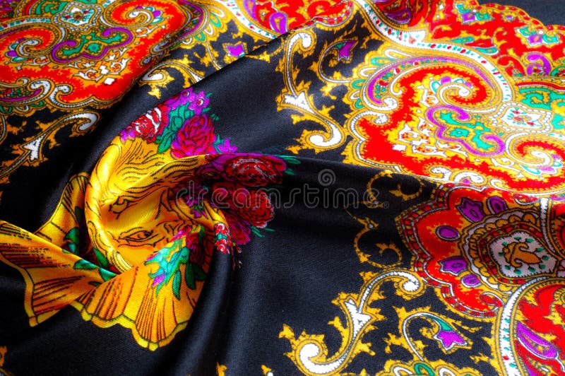 Background Texture, Drawing. Silk Fabric Stock Image - Image of ...