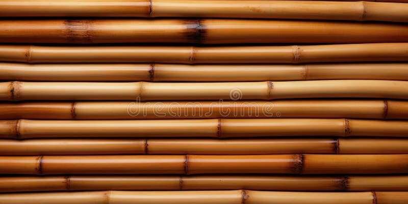 Background, Texture of Dry Brown Bamboo Stems. Stock Illustration ...